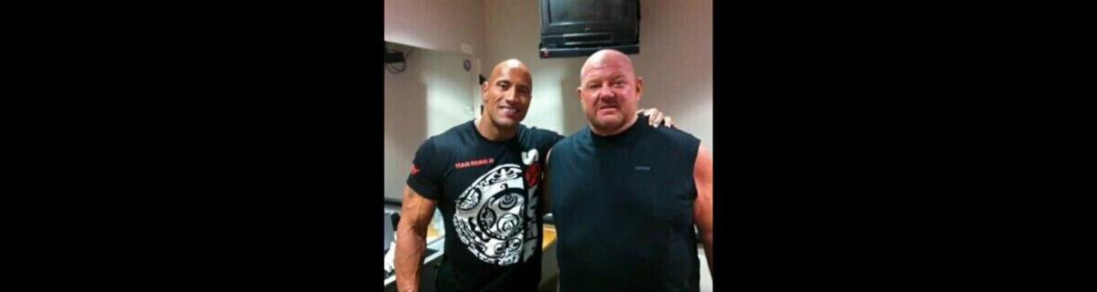 Photo : Leon White, alias Big Van Vader dans le monde du catch, avec ...