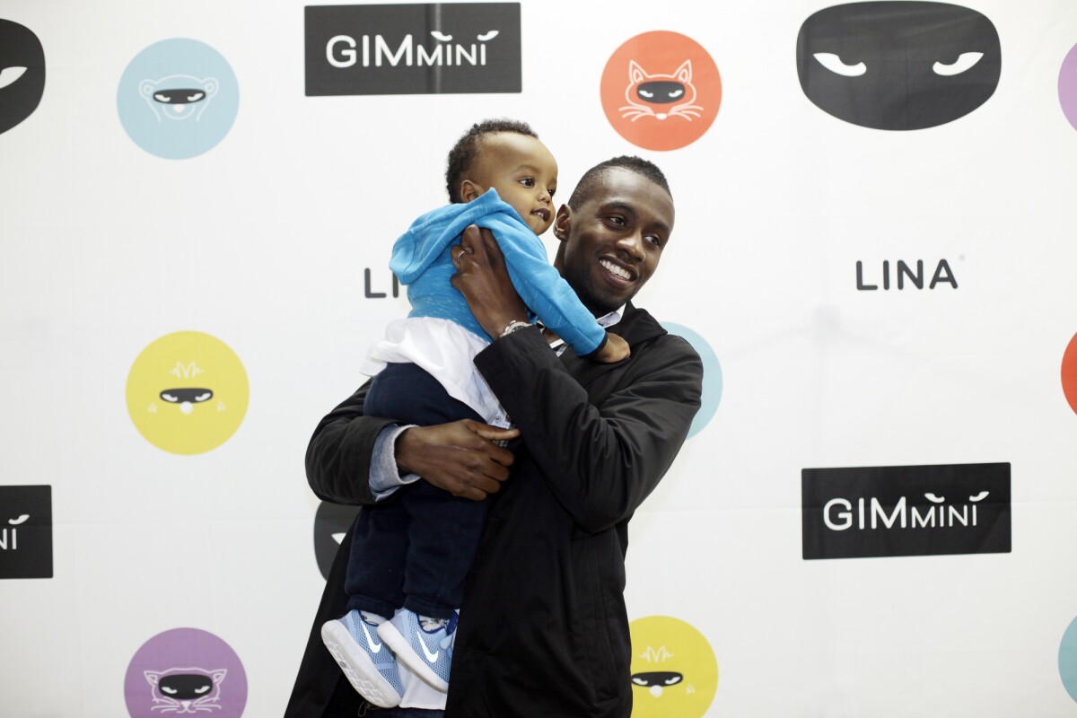 Photo : Blaise Matuidi et son fils Eden - Soirée d'inauguration de ...