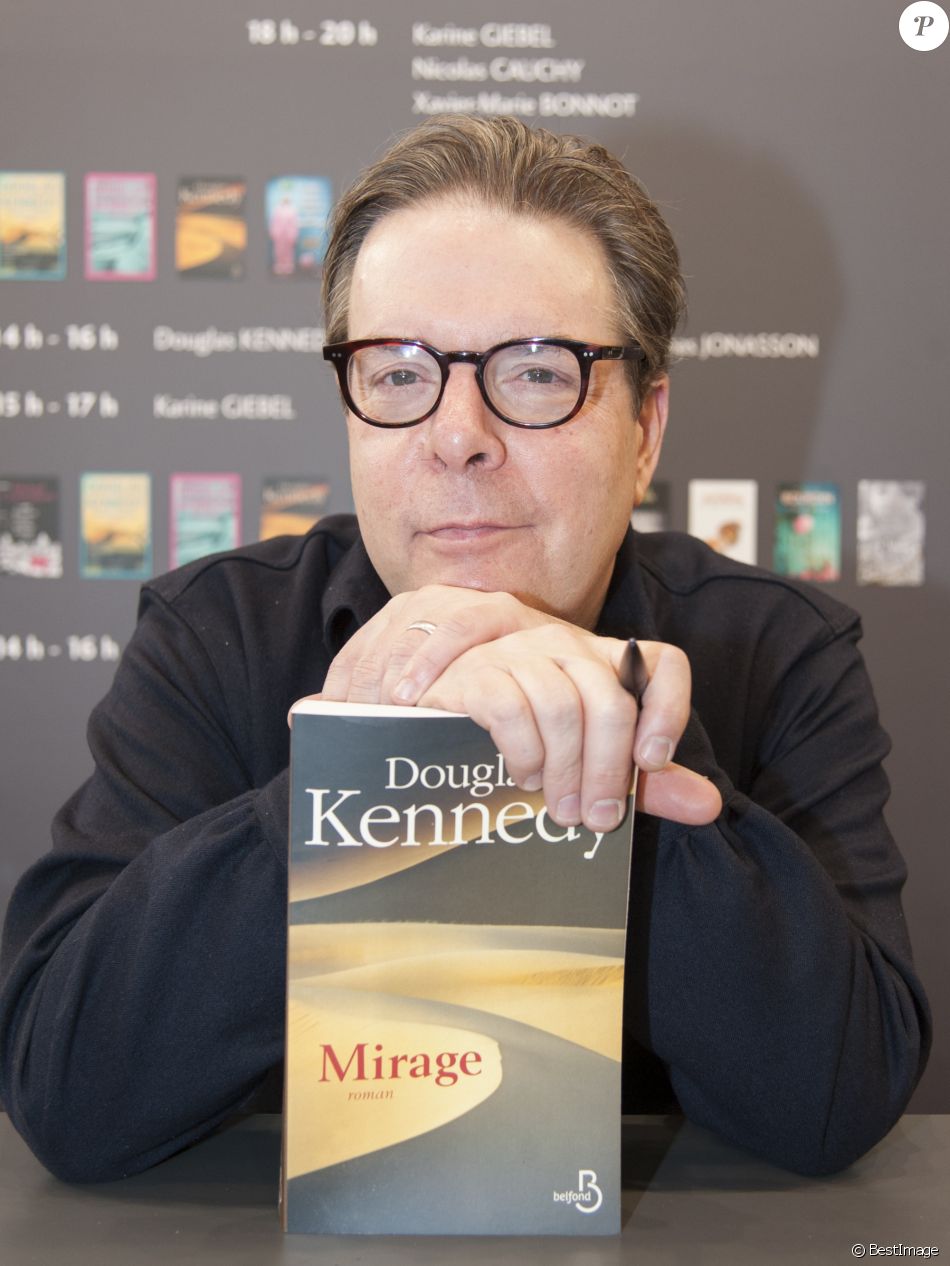 Douglas Kennedy pour Mirage - Le 33ème Salon du Livre au parc des ...