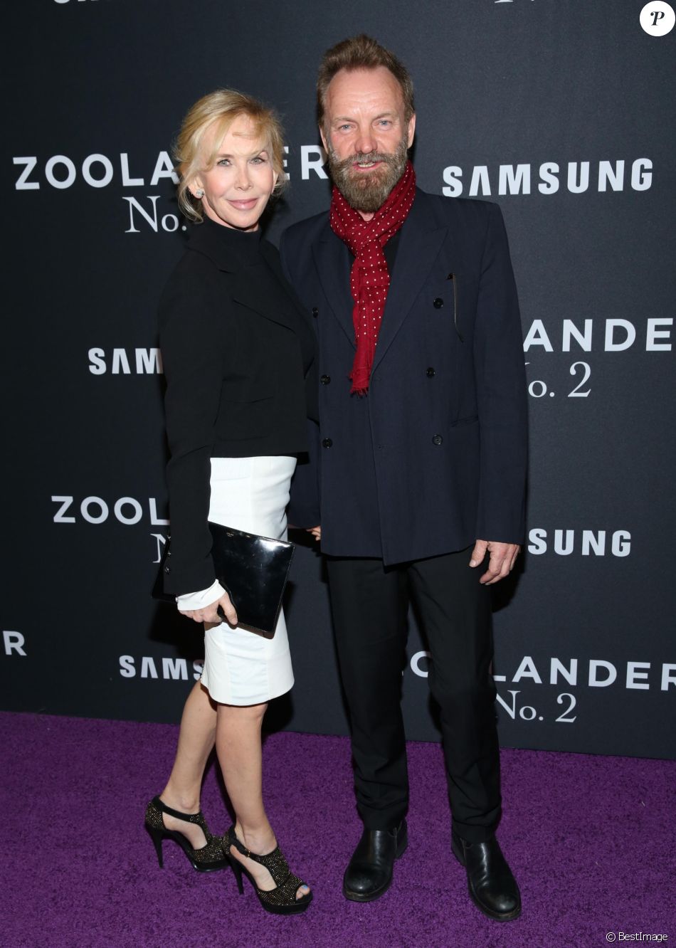 Mariés depuis 1992 : Sting et sa femme Trudie Styler - Première de ...