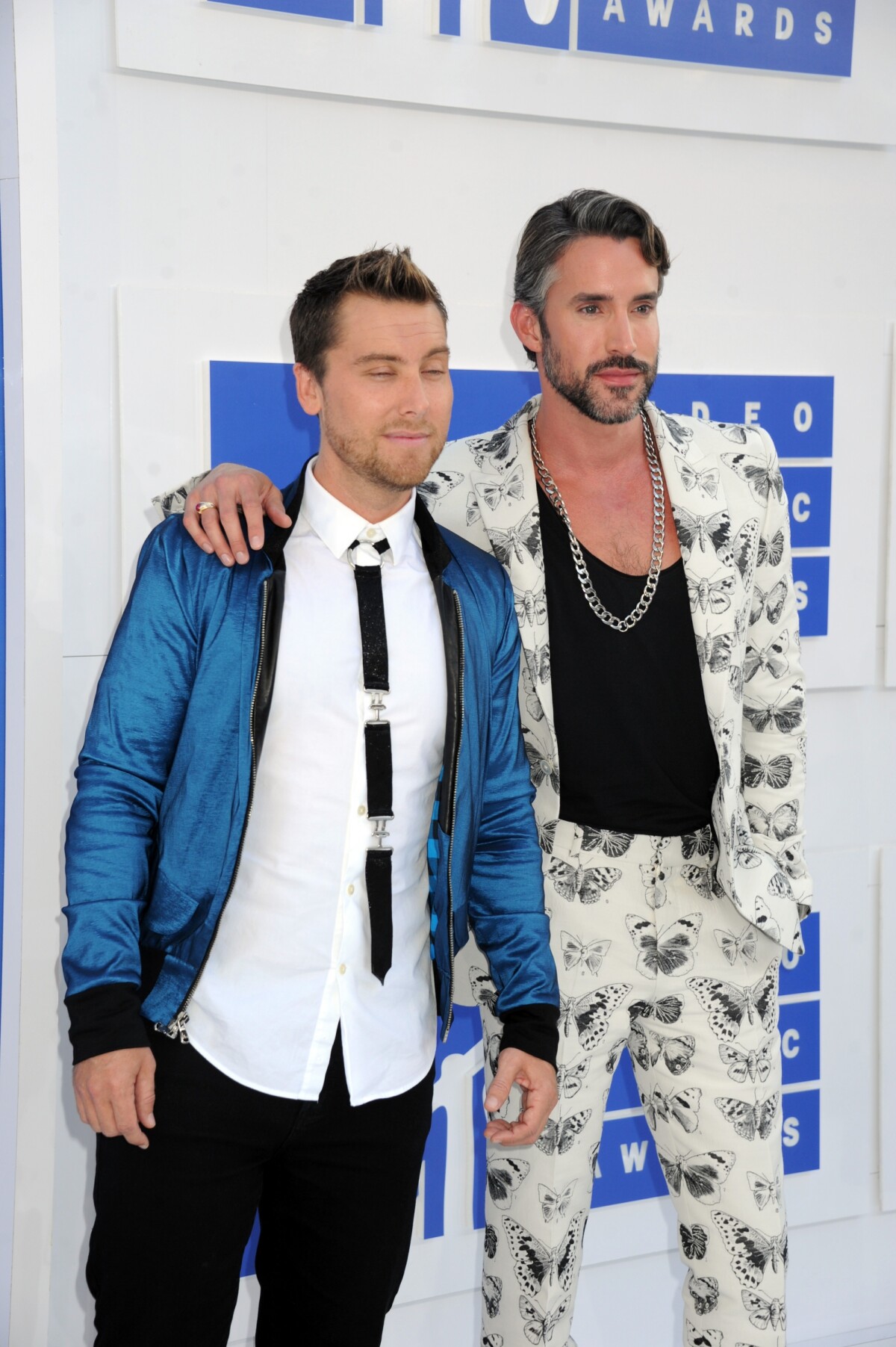 Photo : Lance Bass, Robert Sepulveda Jr. à la soirée des MTV Video ...