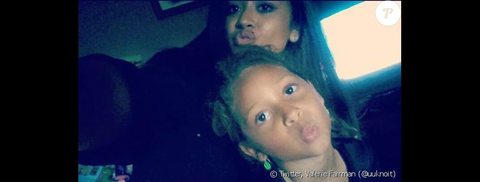 Photo de Valerie Fairman et sa fille Nevaeh. Octobre 2016. - Purepeople