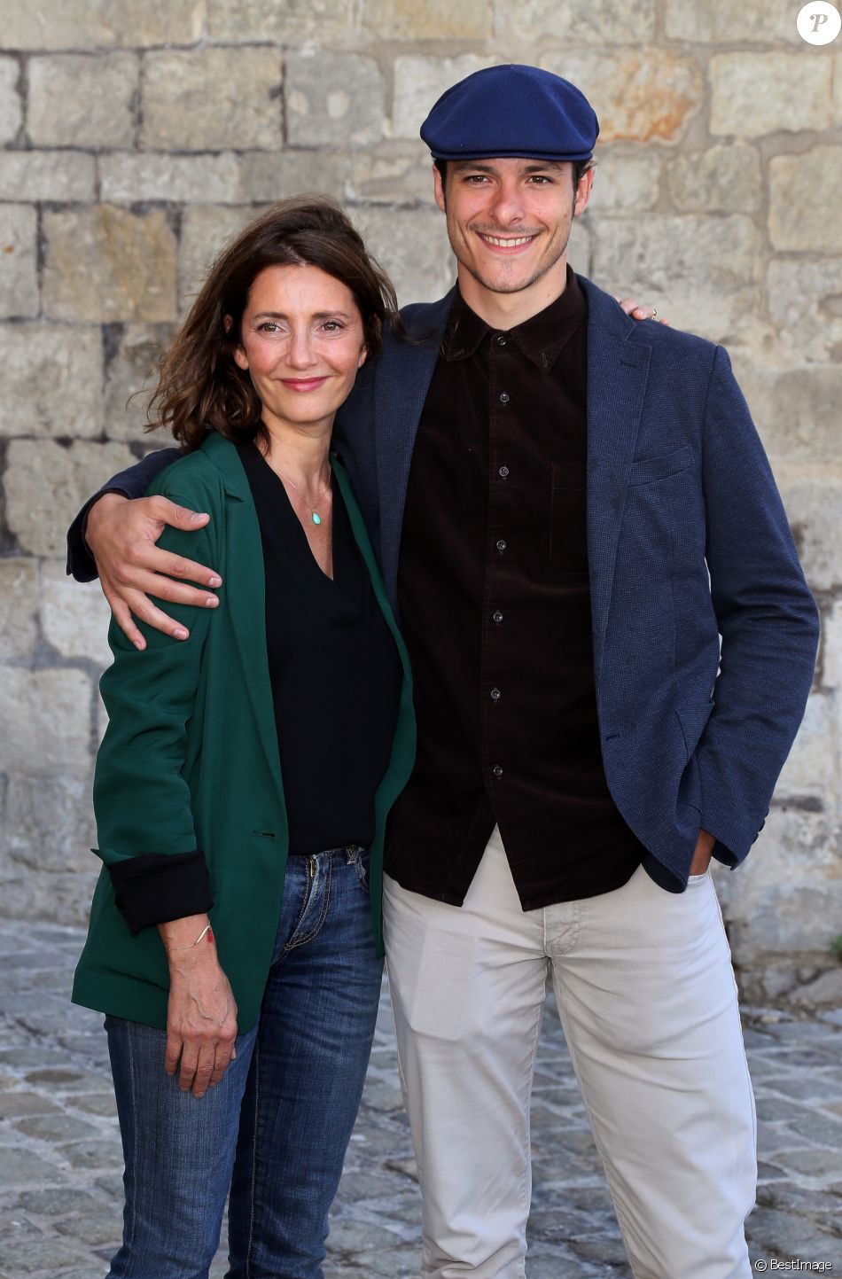 Valérie Karsenti et Eric Pucheu - Photocall du téléfilm Tuer un homme ...