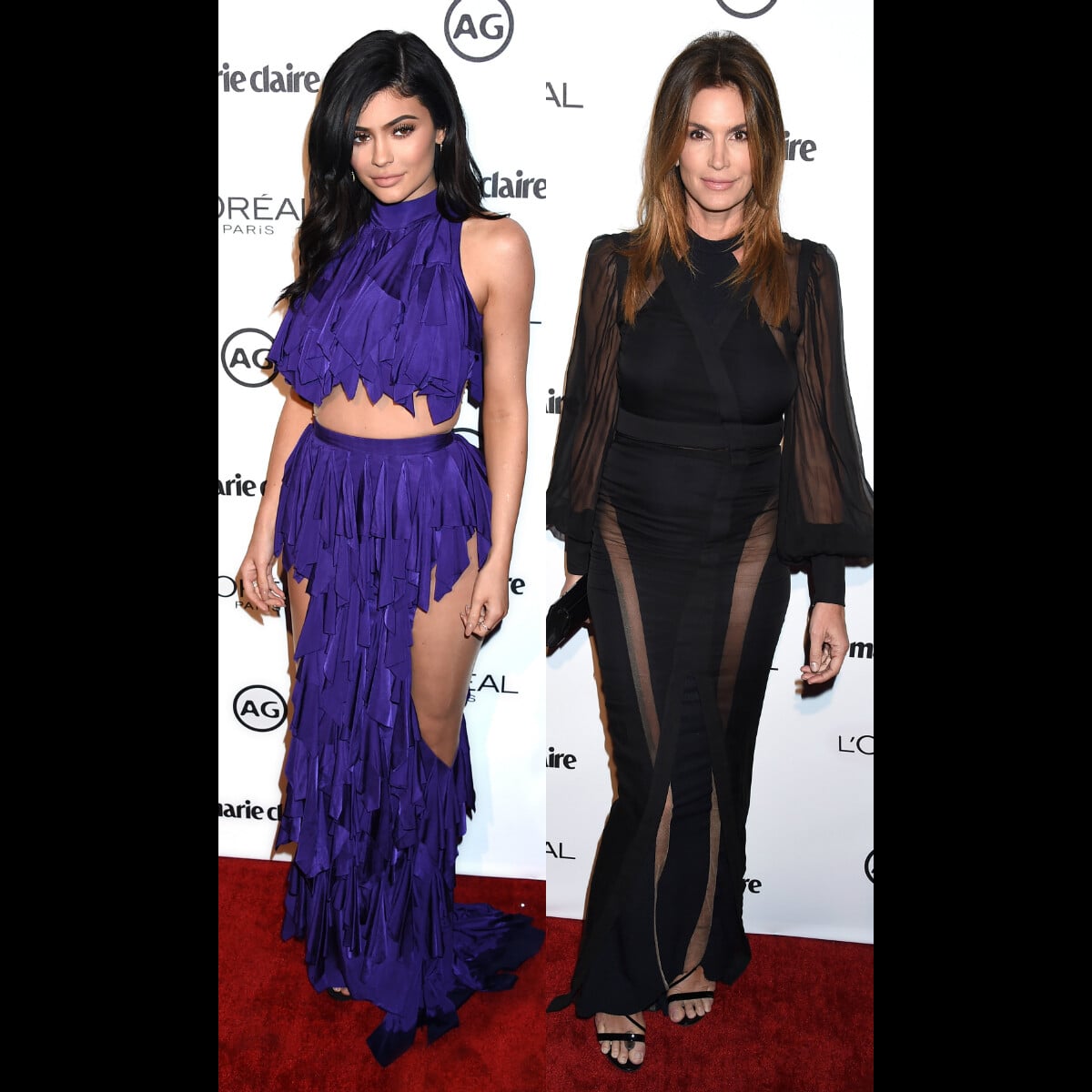 Vidéo : Kylie Jenner, Cindy Crawford et les stars présentes aux Marie ...