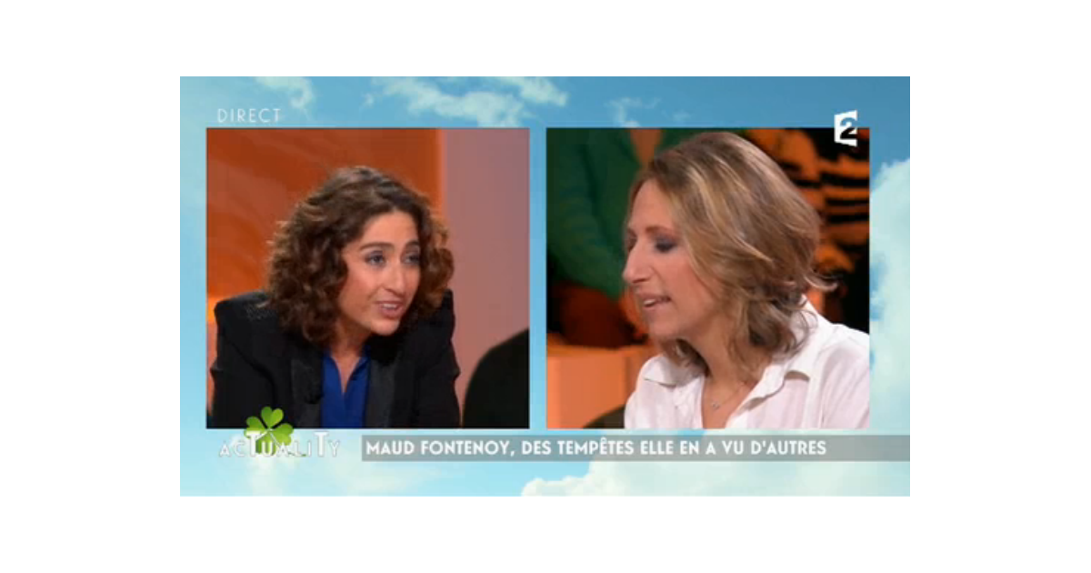 Isabelle Saporta interpelle Maud Fontenoy lors de l'émission Actuality ...