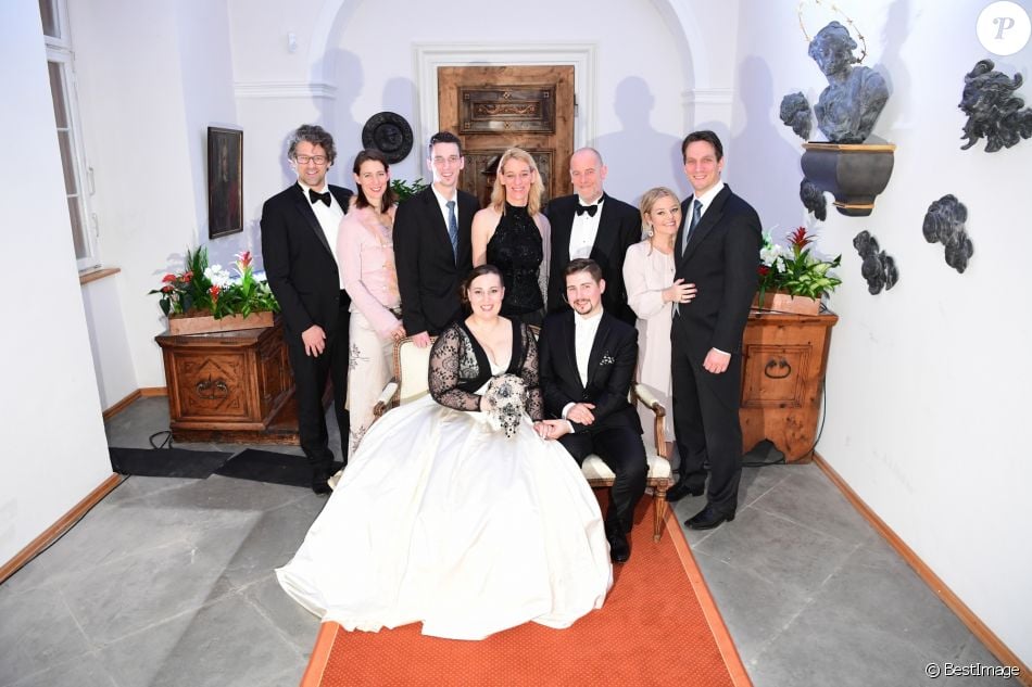 Philipp Haug, sa femme Bettina Bernadotte, Christian Bernadotte ...