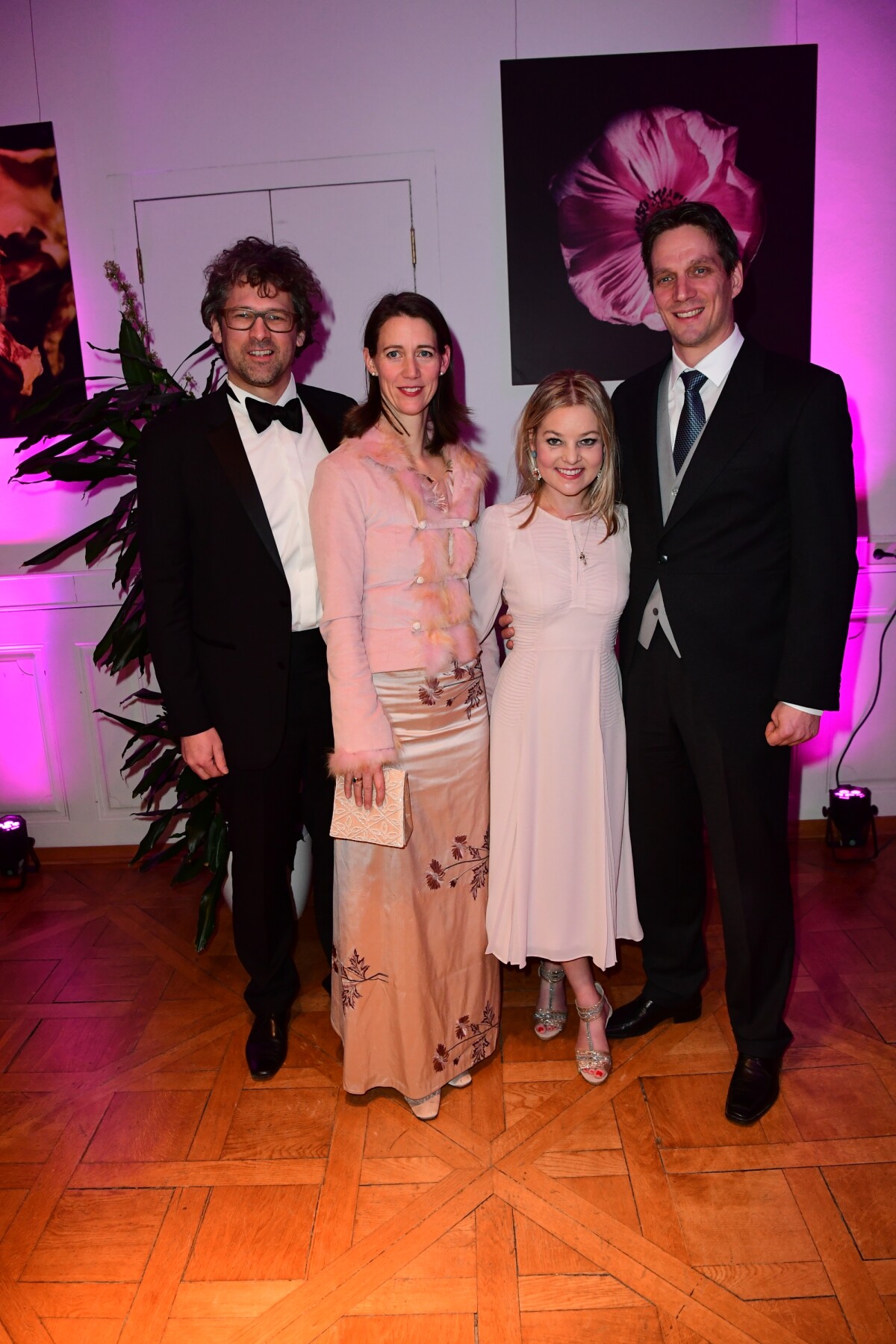Photo : Philippe Haug, sa femme Bettina Bernadotte, Sandra Bernadotte ...