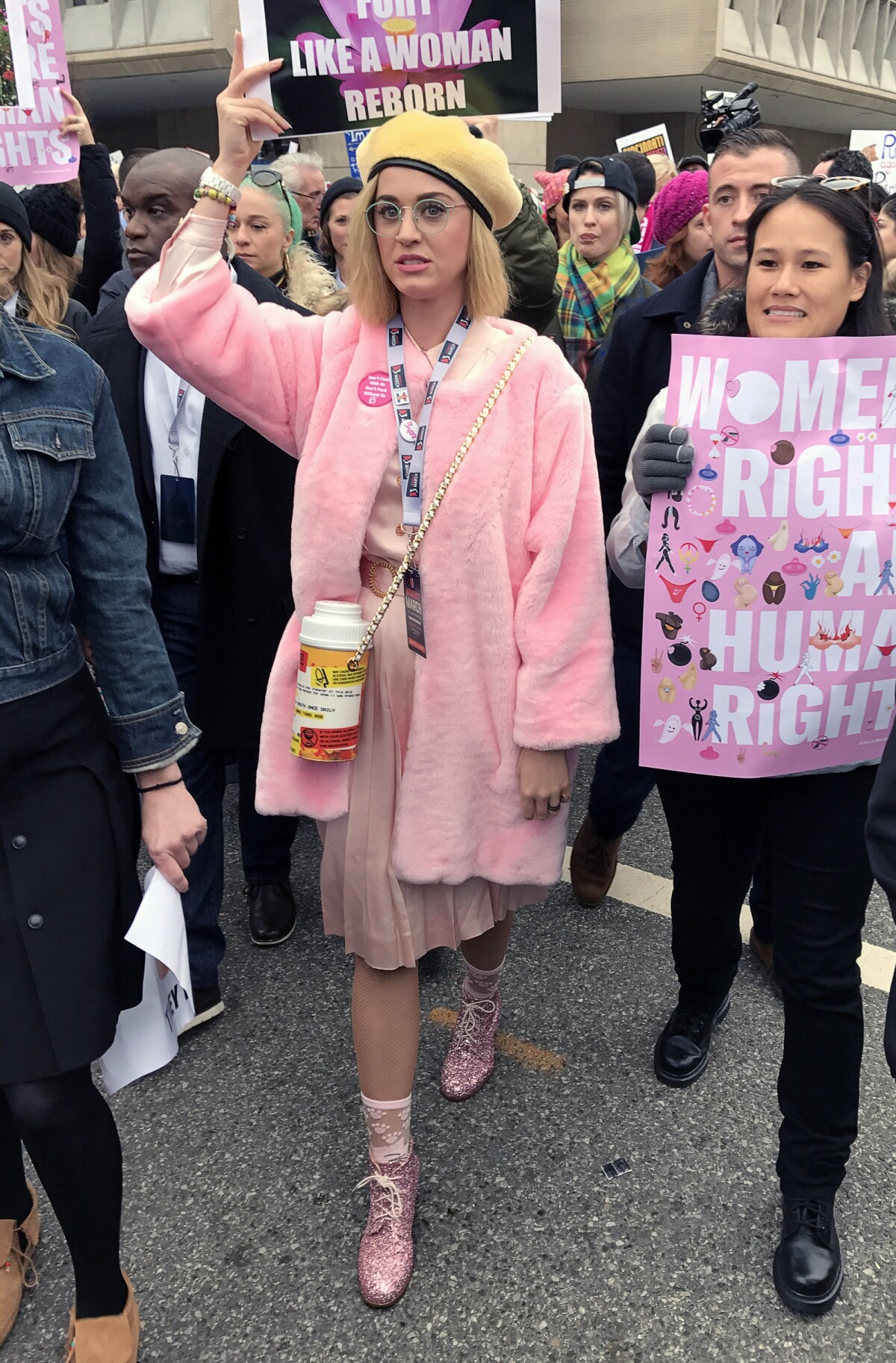 Photo : Katy Perry à Washington, le 21 janvier 2017. - Purepeople