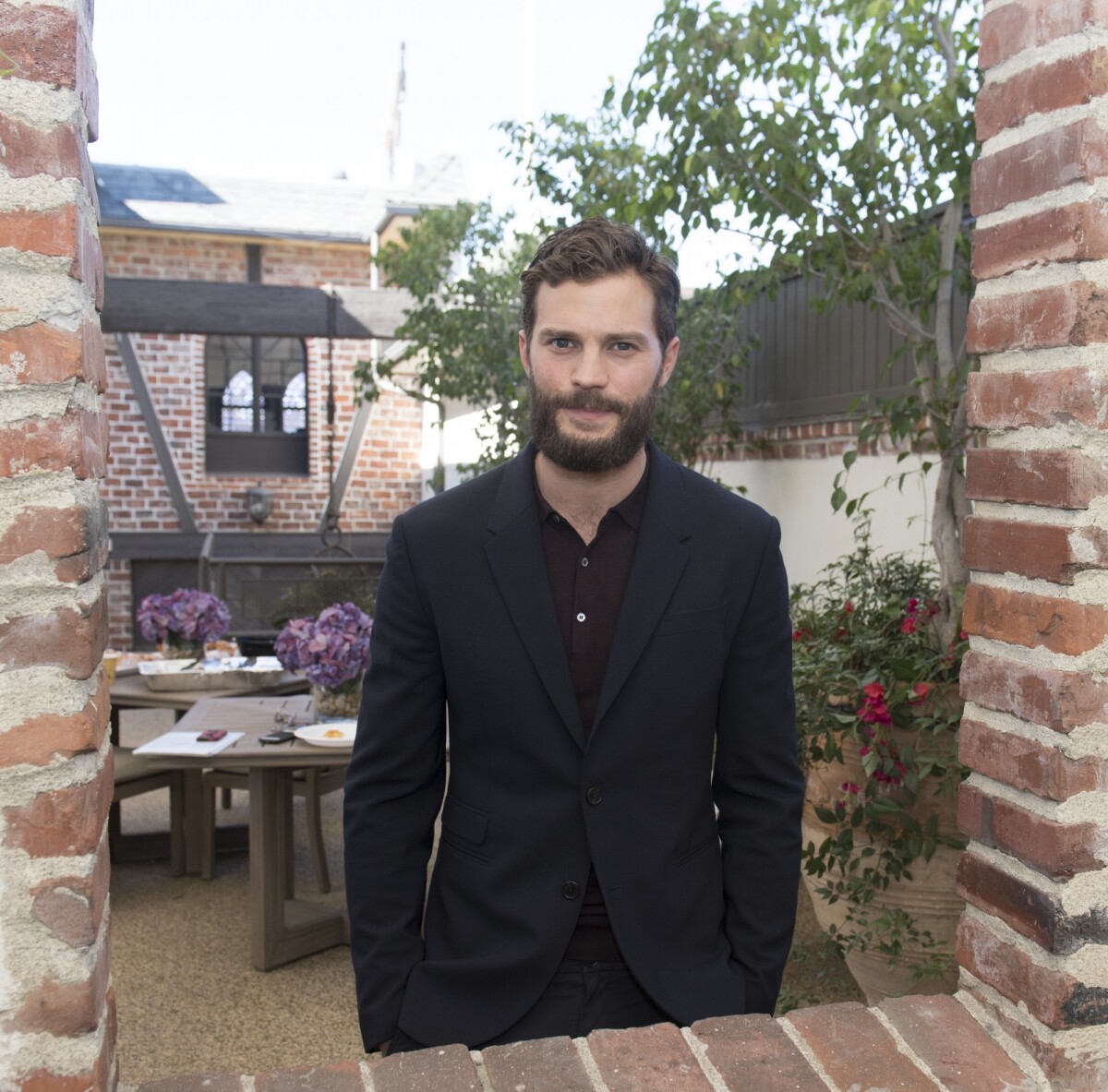 Photo : Portraits de Jamie Dornan après la conférence de presse pour le ...