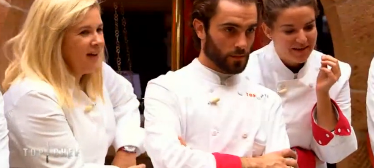 Photo : Thomas est éliminé - "Top Chef 2017" sur M6. Le 8 février 2017 ...