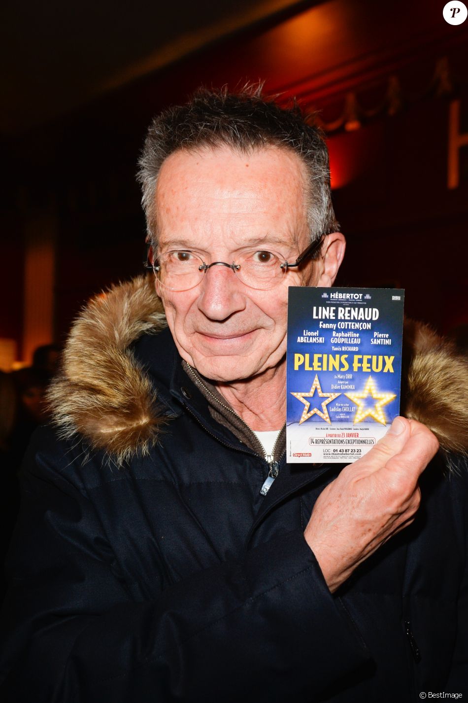 Exclusif - Patrice Leconte - Représentation de la pièce Pleins Feux au ...