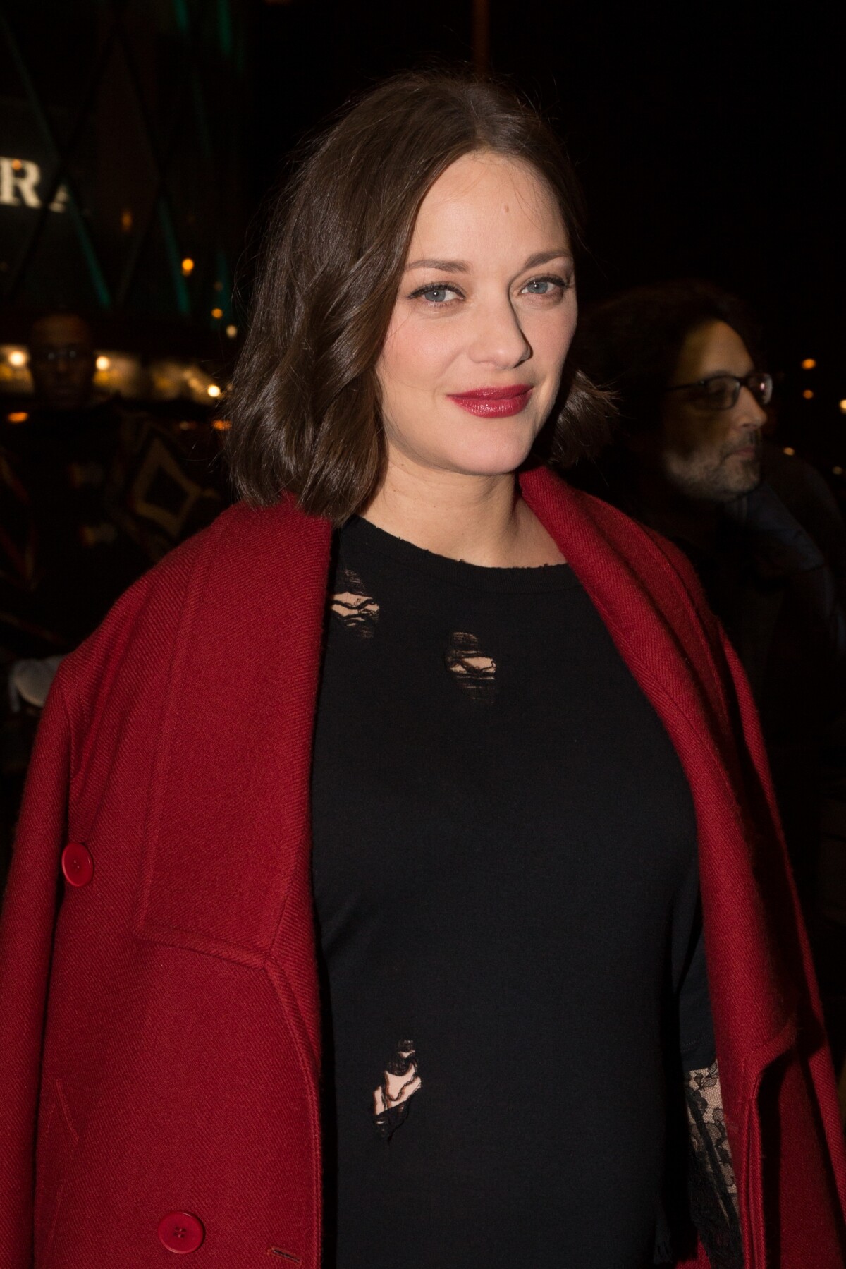 Photo : Marion Cotillard enceinte arrive à l'avant-première du film ...