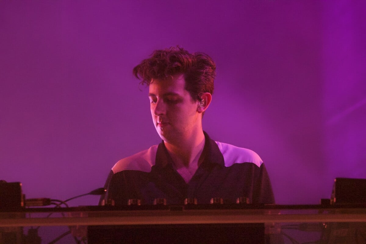 Photo : Jamie xx du groupe The XX en concert au Zénith de Paris, France ...