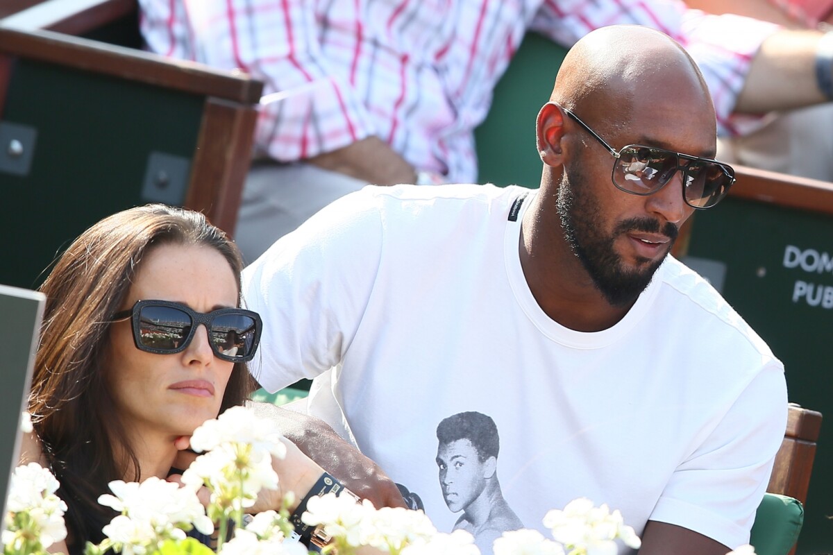 Photo : Nicolas Anelka et sa femme Barbara - La France a remporté la ...