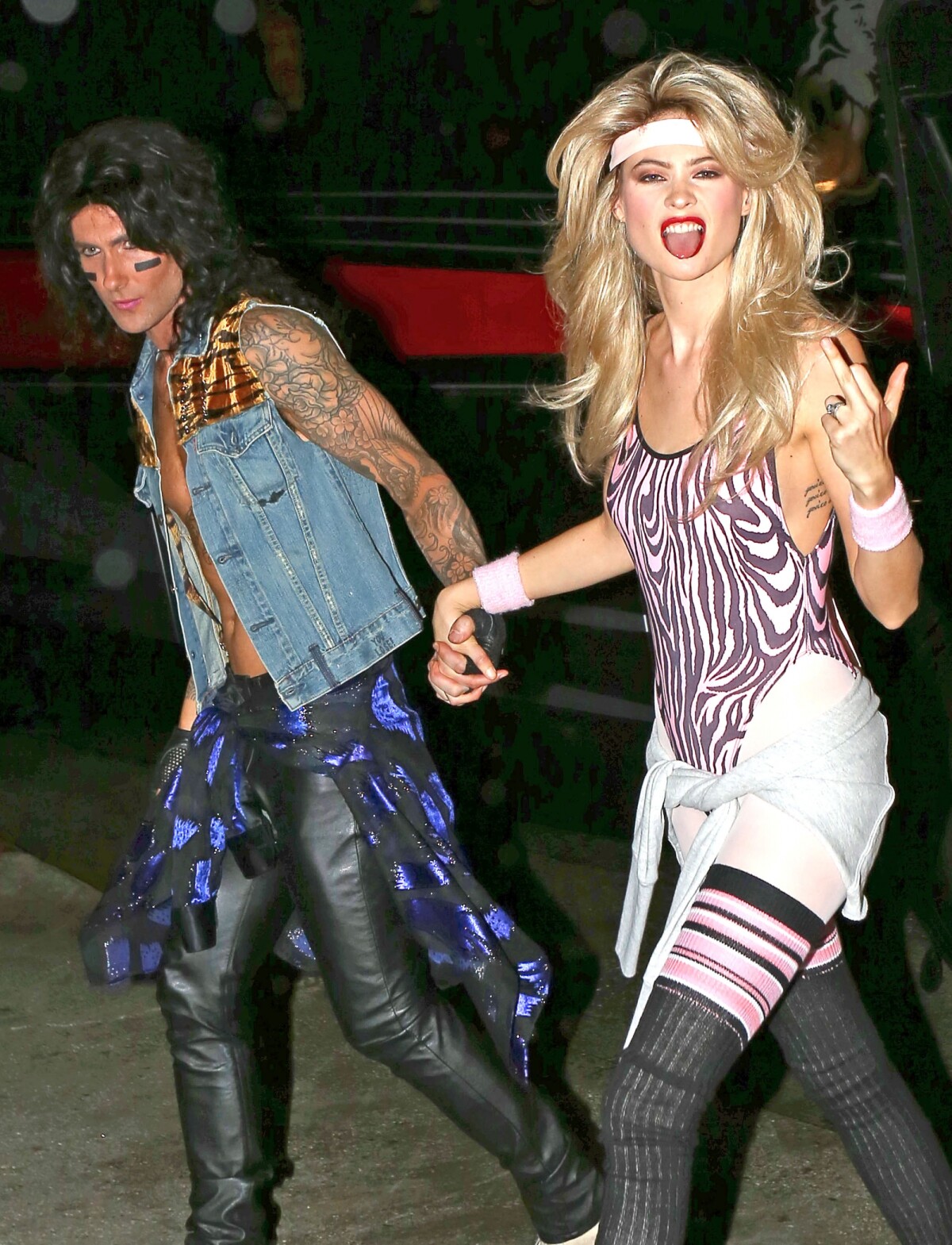 Photo : Adam Levine et sa femme Behati Prinsloo se rendent à une soirée ...
