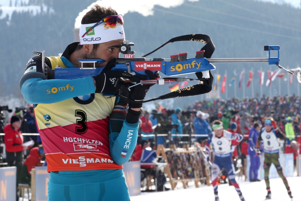 Photo : Martin Fourcade a été sacré champion du monde de poursuite aux ...