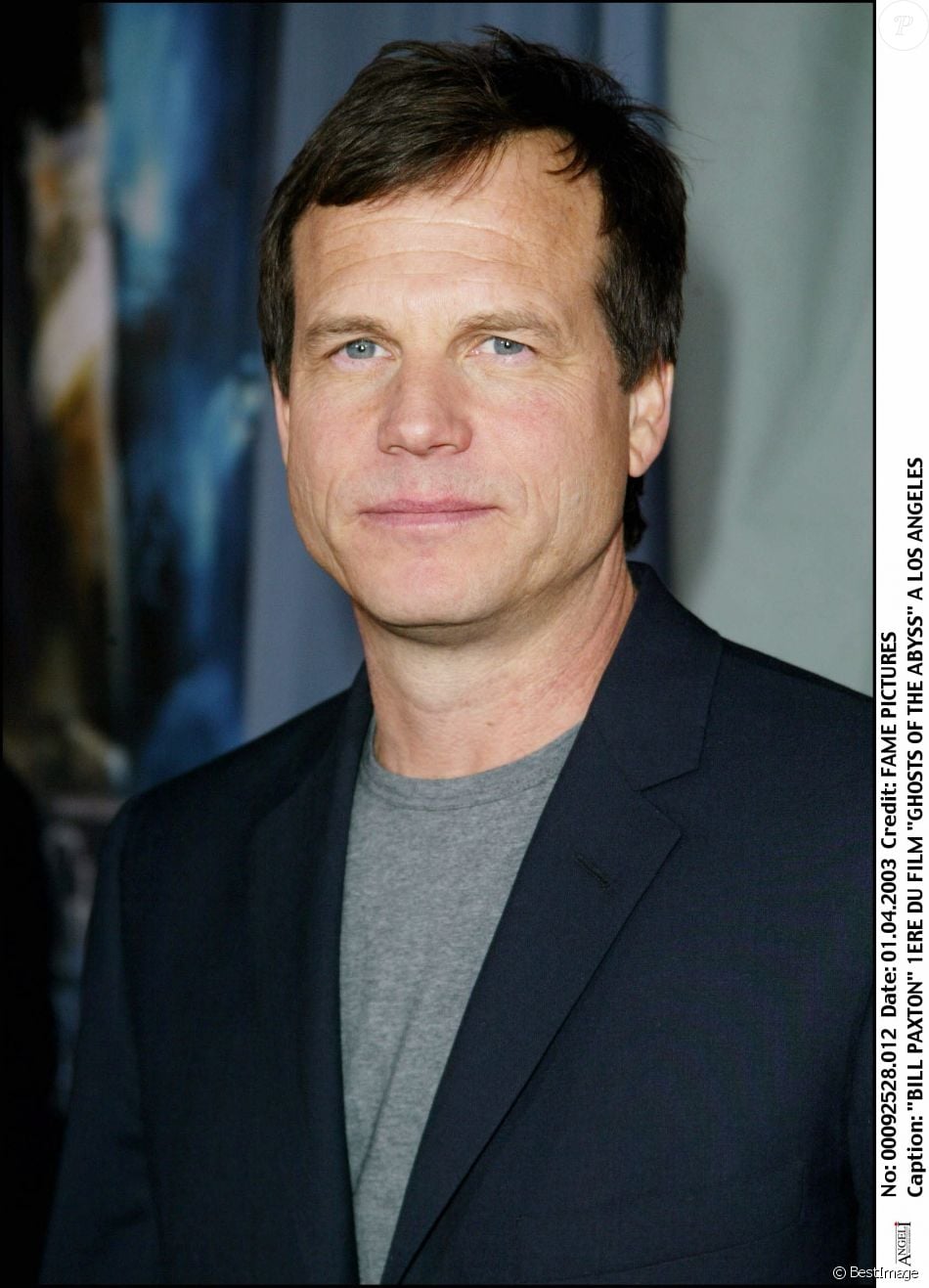 Bill Paxton - Avant-première du film Ghosts of the Abyss en 2003 ...