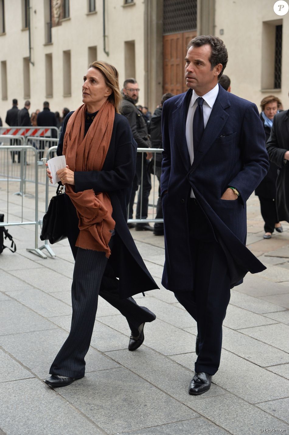 Francesca Malgara, Tronchetti Provera - Arrivée des personnalités à la ...