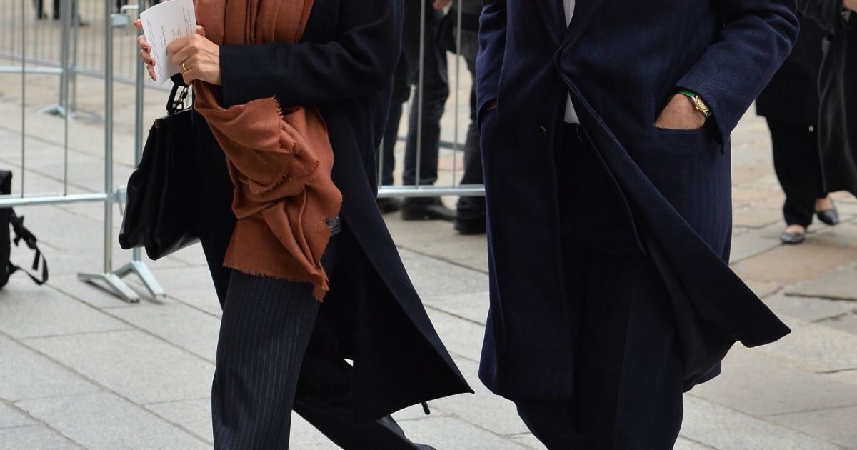 Francesca Malgara, Tronchetti Provera - Arrivée des personnalités à la ...