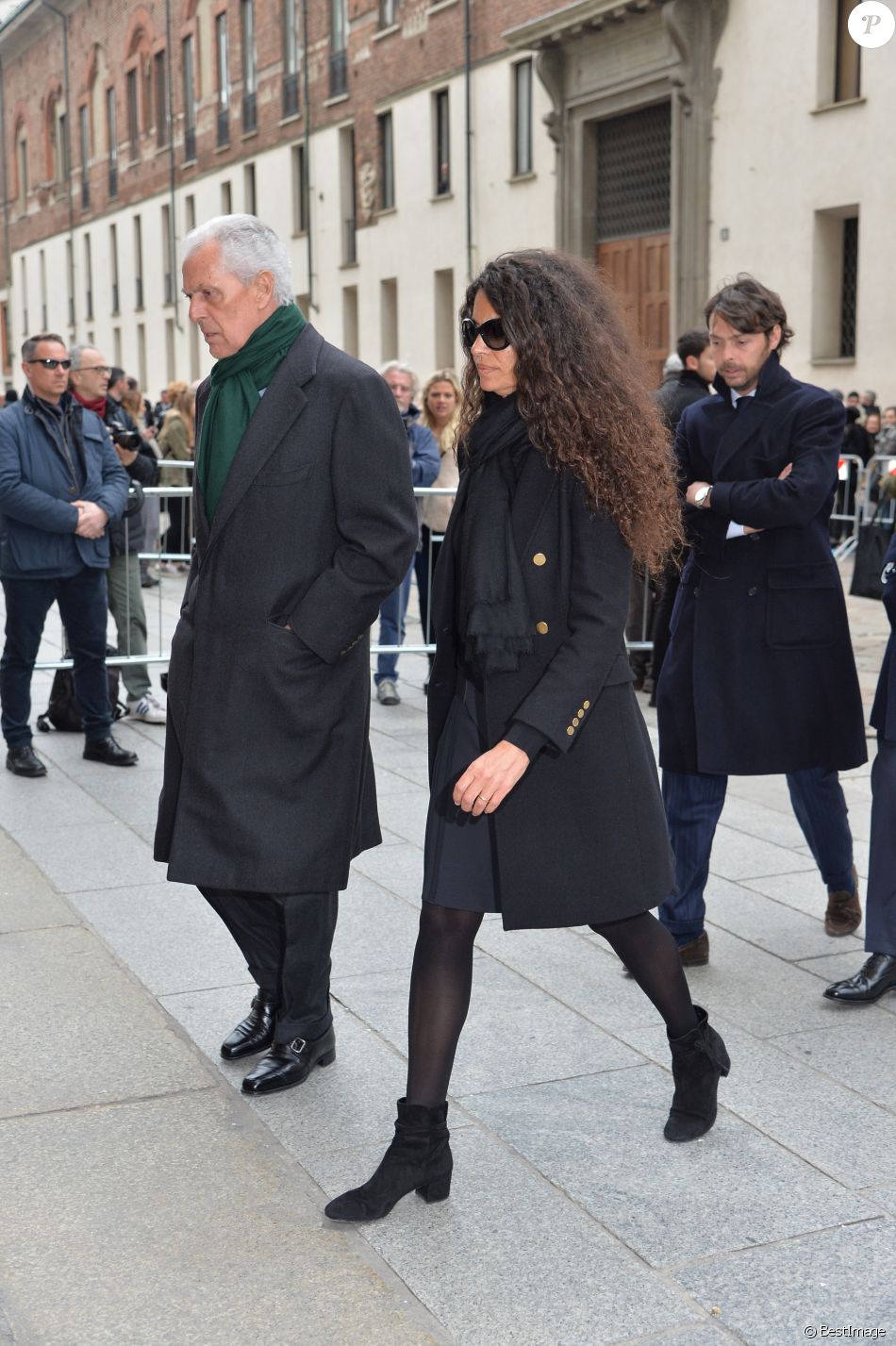 Marco Tronchetti Provera et sa femme Afef Jnifen - Arrivée des ...