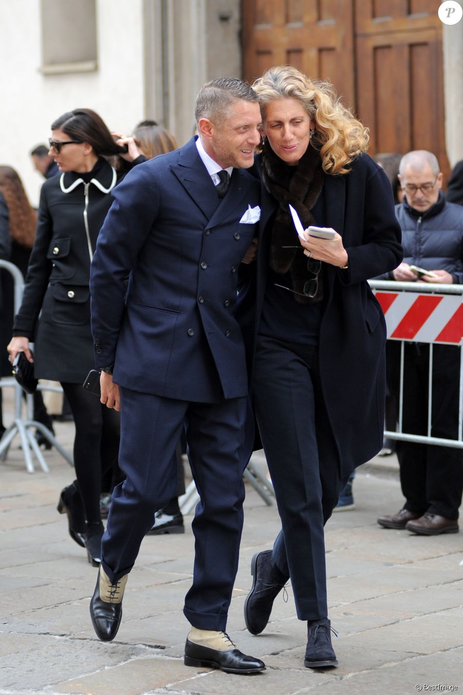 Lapo Elkann et sa mère Margherita Agnelli - Cérémonie religieuse en l ...