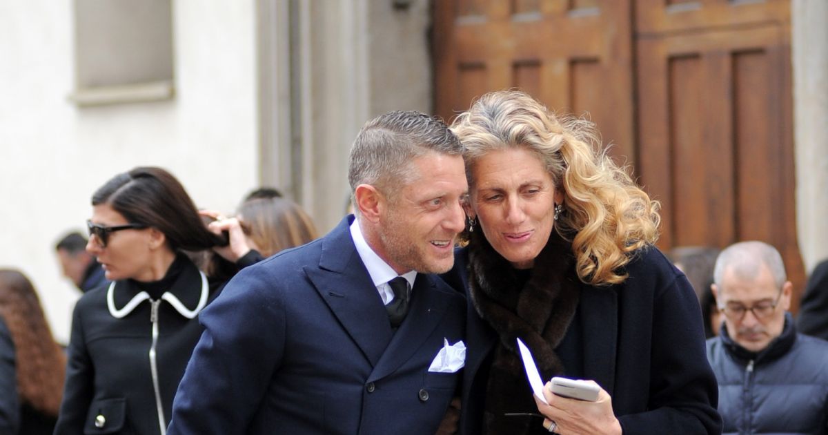 Lapo Elkann et sa mère Margherita Agnelli - Cérémonie religieuse en l ...