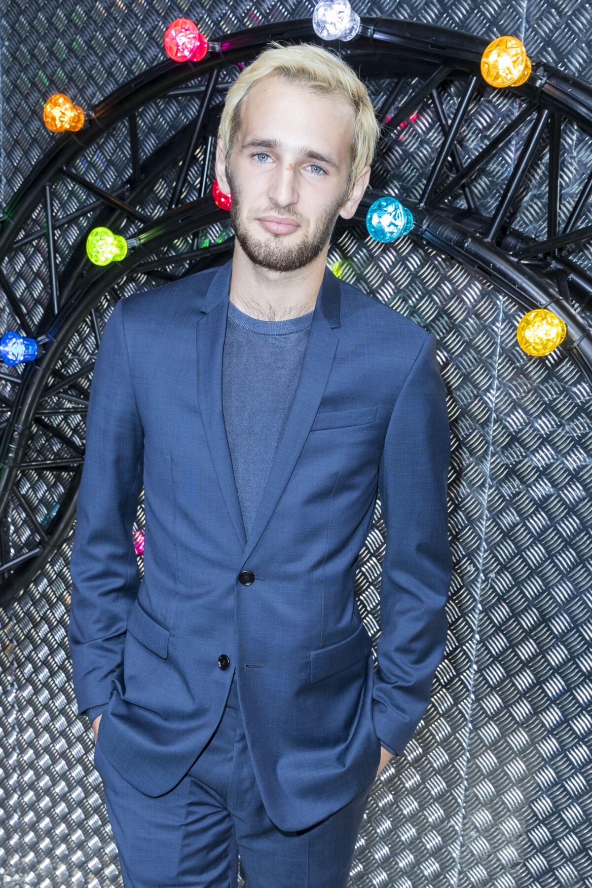 Photo : Hopper Penn - People au défilé Dior Prêt-à-Porter Homme ...