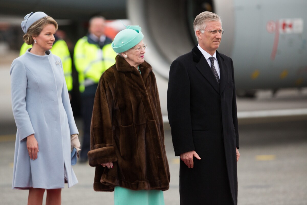 Photo : Le roi Philippe de Belgique et la reine Mathilde de Belgique ...