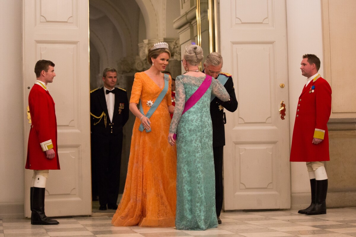Photo : Le roi Philippe de Belgique, la reine Margrethe II de Danemark ...