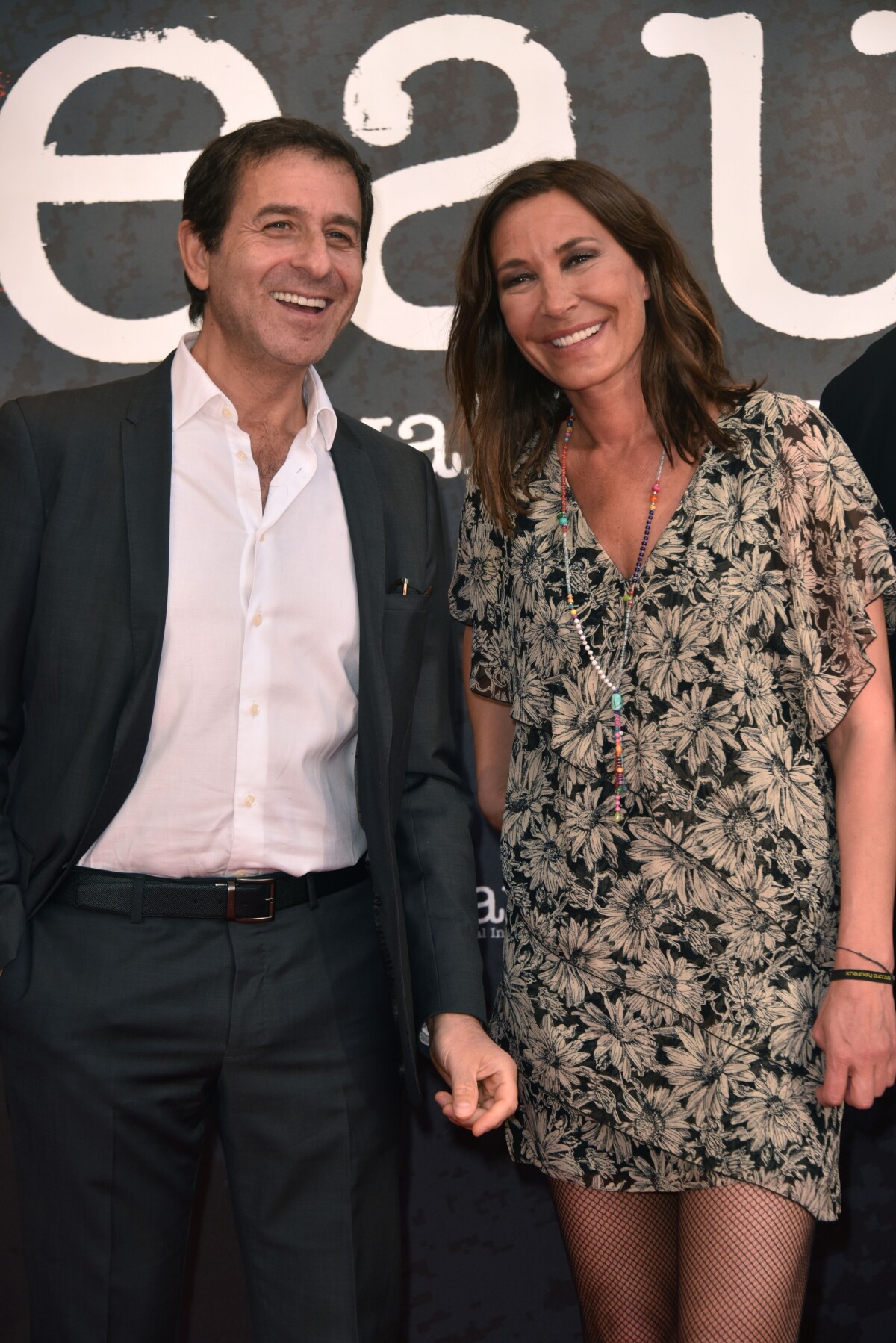 Photo : Le jury Sang Neuf, Philippe Kelly et Zazie lors de l'ouverture ...