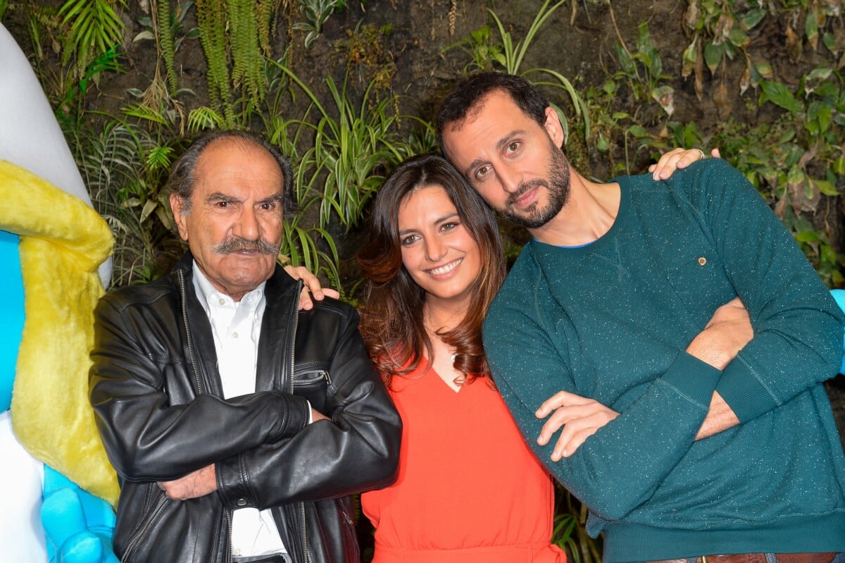 Photo : Gérard Hernandez, Laëtitia Milot et Arié Elmaleh au photocall ...