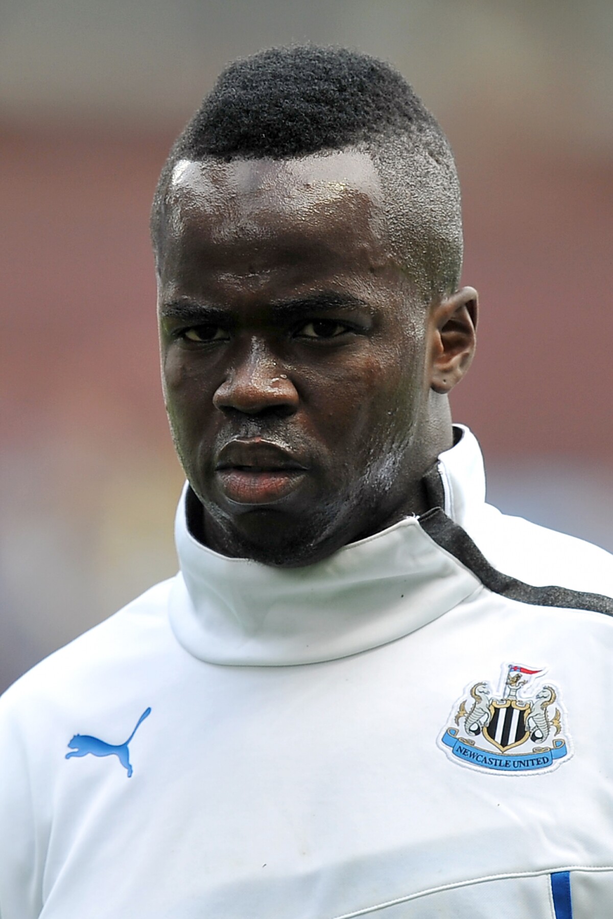 Photo : Cheick Tioté lorsqu'il faisait partie de l'équipe de Newcastle ...