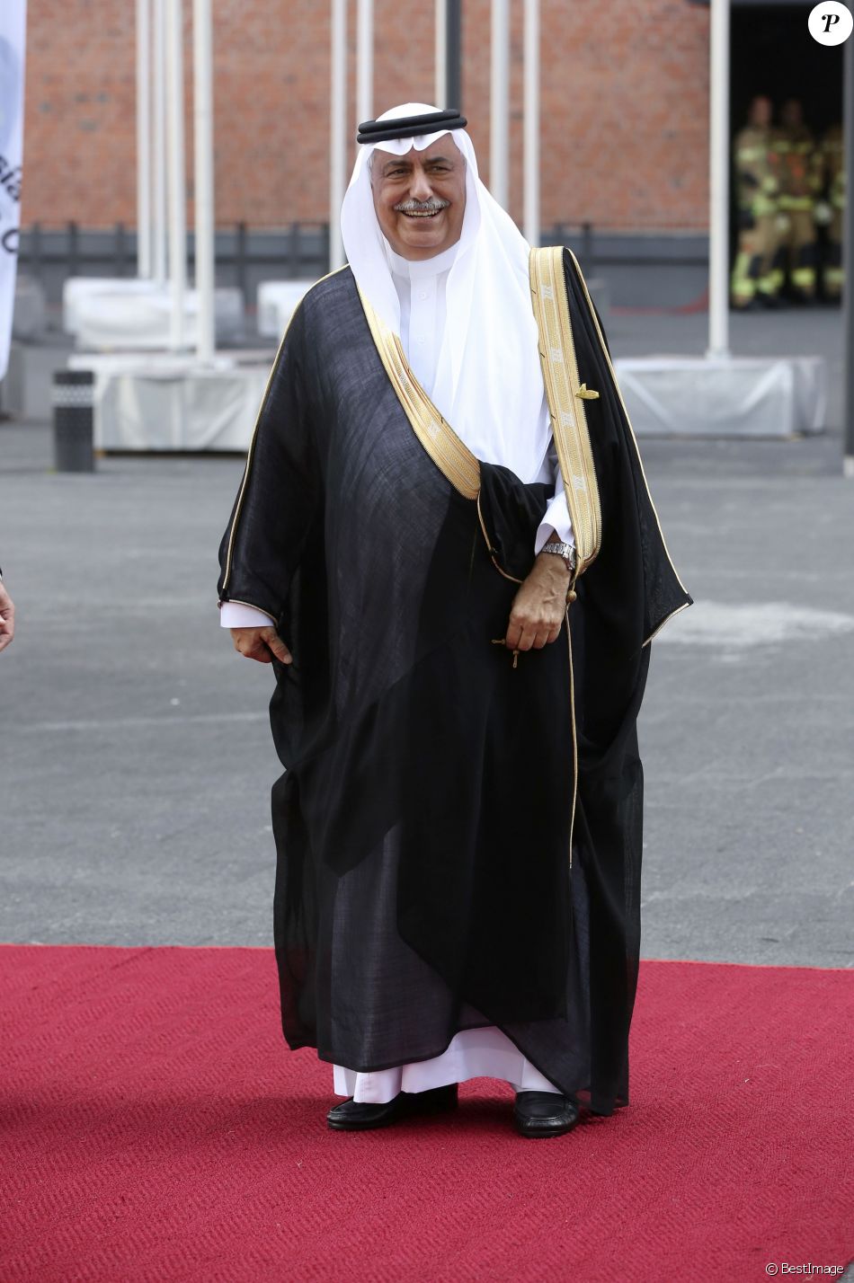 Ibrahim Abdulaziz Al-Assaf arrive au concert de la Neuvième Symphonie ...