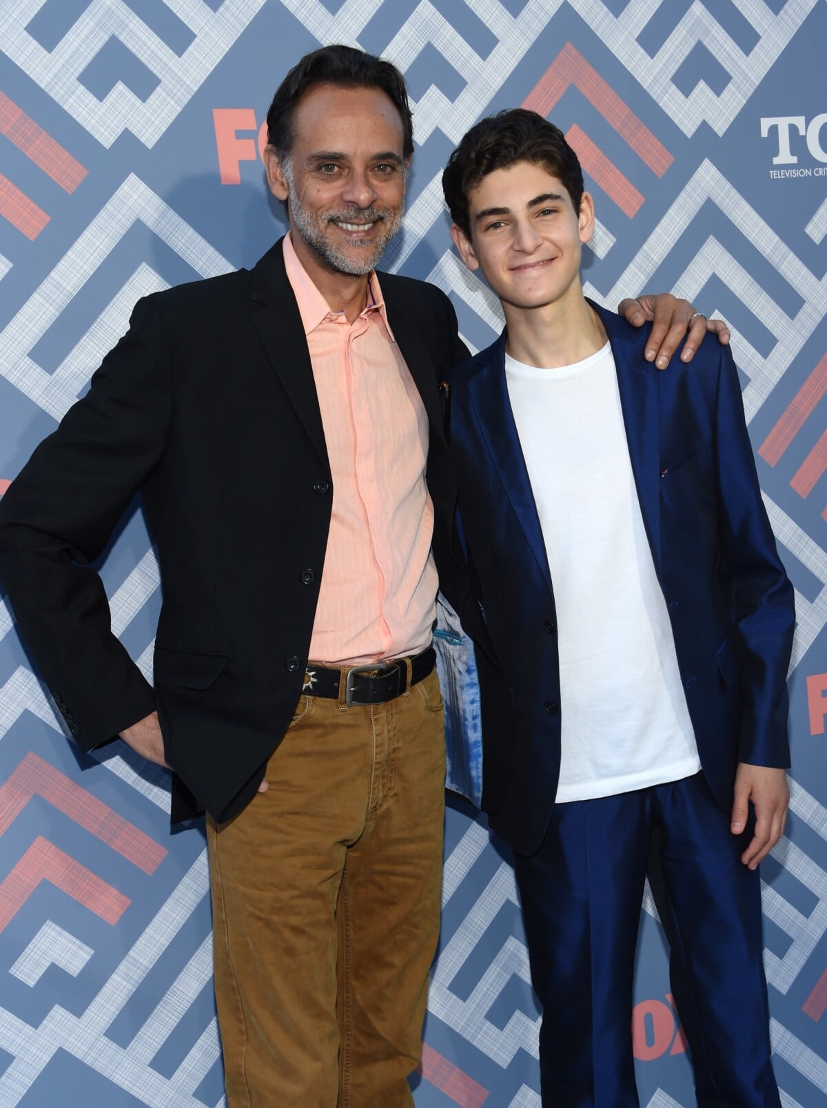 Photo : Alexander Siddig, David Mazouz - After party de la soirée FOX 2017 Summer TCA Tour au ...