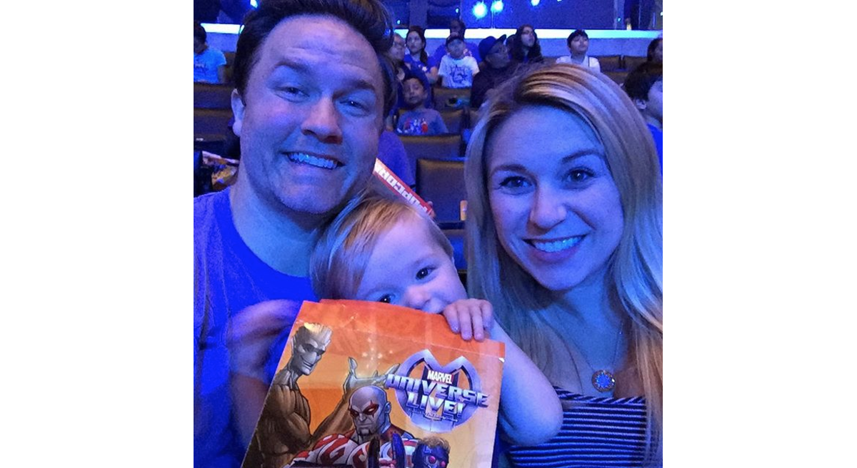 Photo : Scott Porter et sa femme Kelsey avec leur fils McCoy. La ...