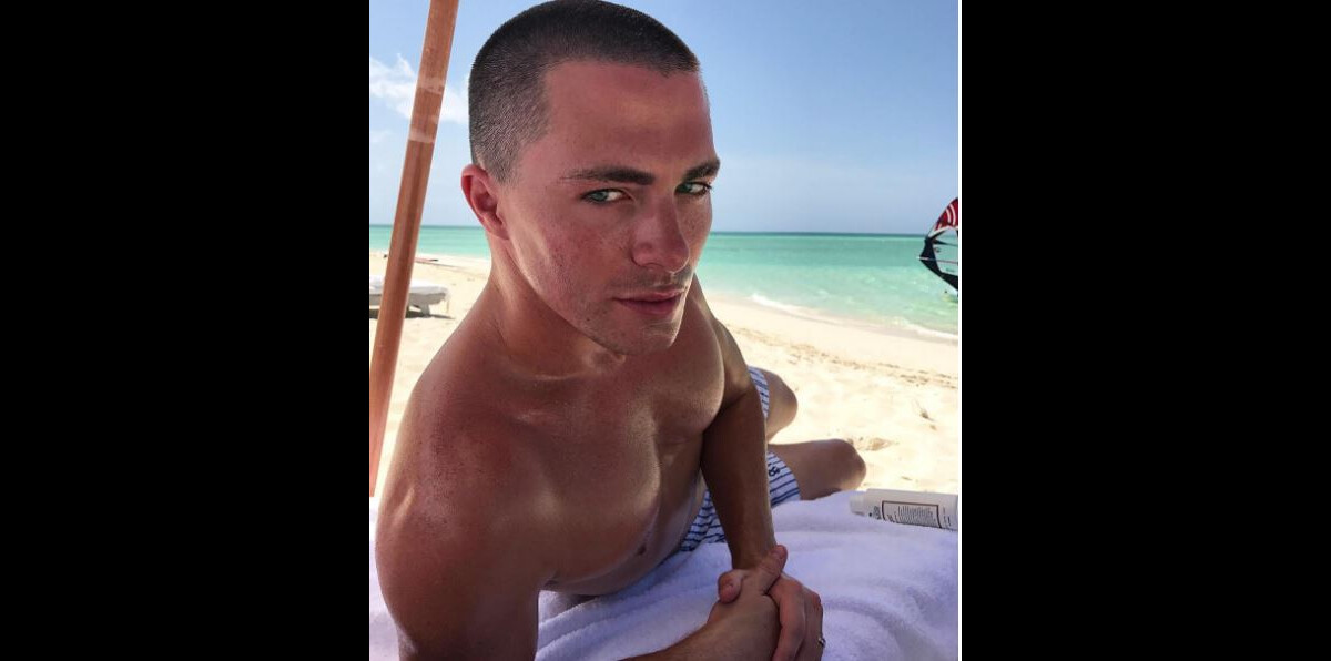 Photo : Colton Haynes est en vacances dans les Caraïbes. Instagram ...