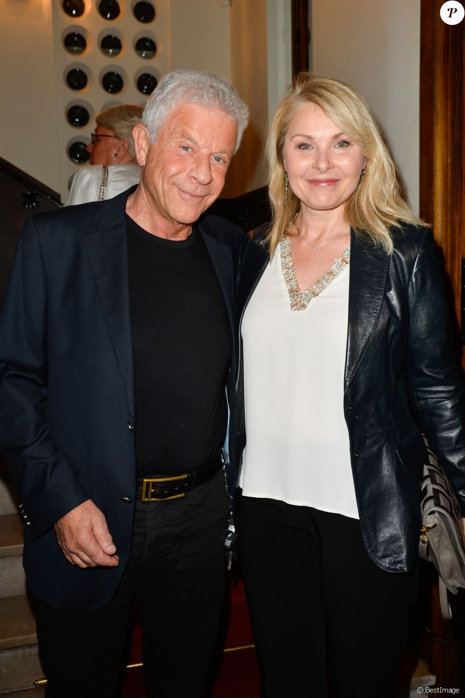 Semi-exclusif - Georges Beller et sa femme Florence - Inauguration du ...