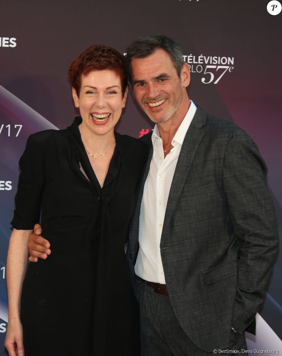 Jérôme Bertin et Marie Réache (Plus belle la vie) - Photocall de la ...