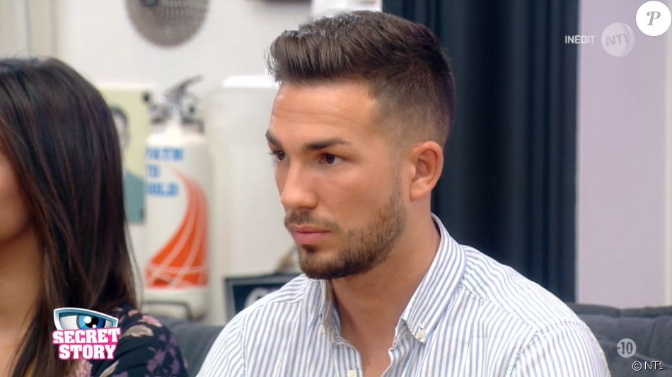 Benoît lors du prime de Secret Story 11 (NT1), jeudi 19 octobre 2017 ...