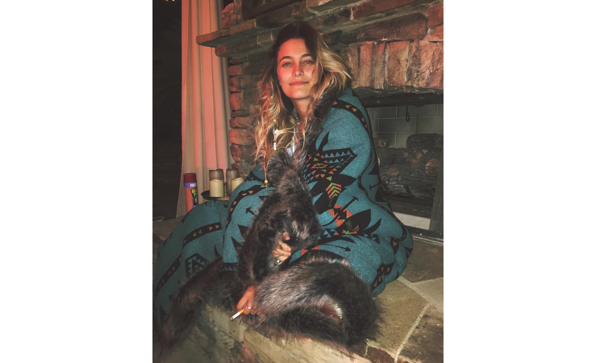 Photo : Paris Jackson sur une photo publiée sur Instagram en octobre ...
