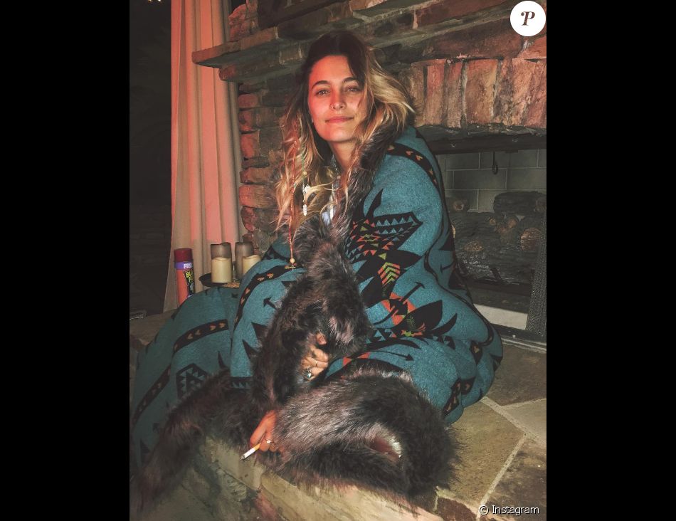 Paris Jackson sur une photo publiée sur Instagram en octobre 2017 ...
