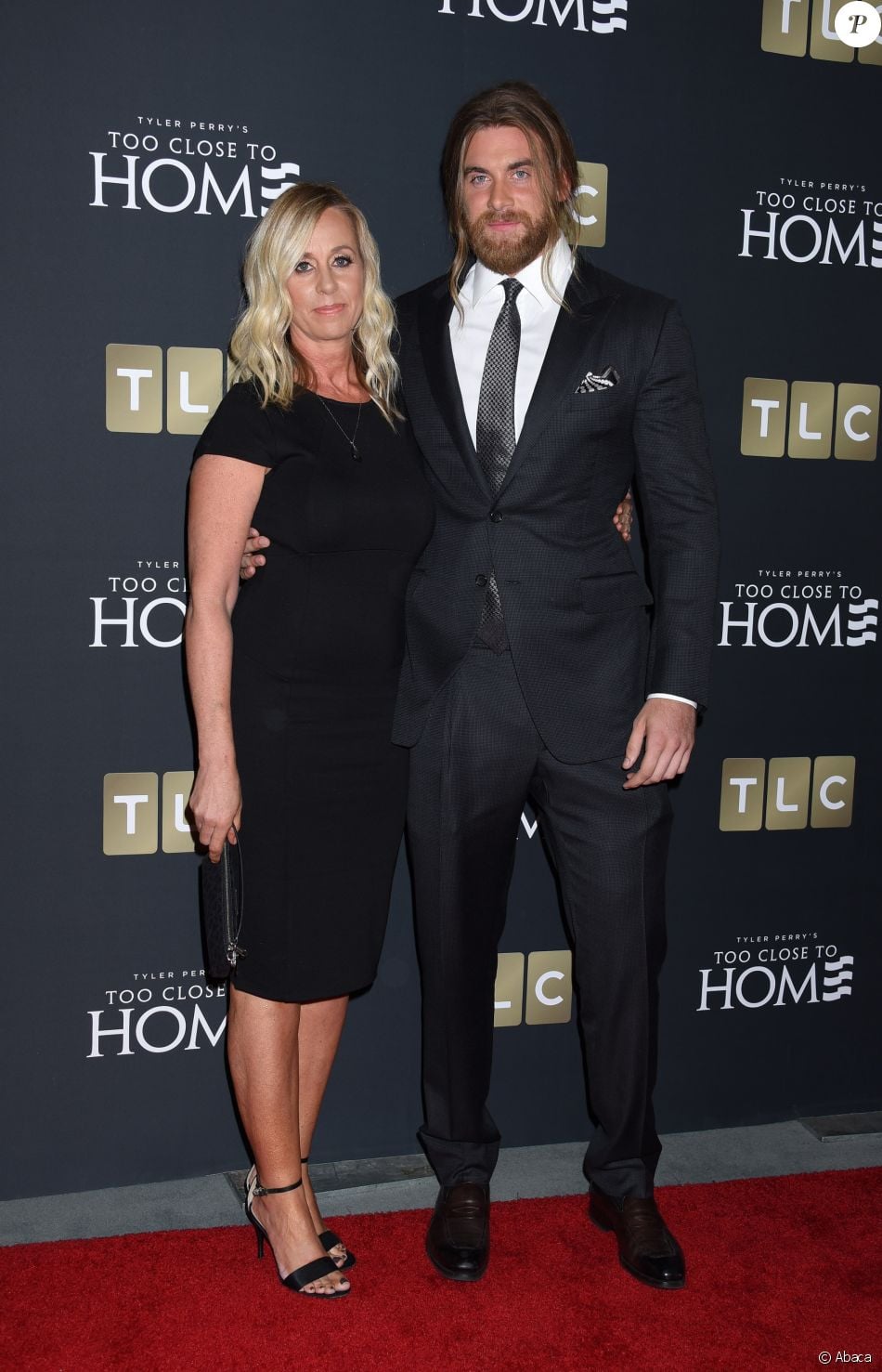 Brock O'Hurn et son épouse Paige O'Hurn à Los Angeles. Août 2016 ...