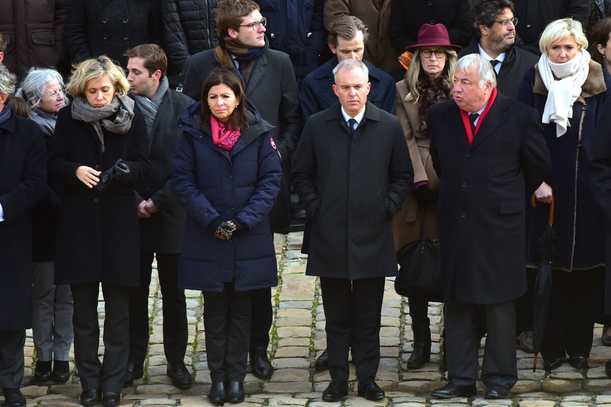 Photo : Anne Hidalgo, maire de Paris, François de Rugy, président de l ...