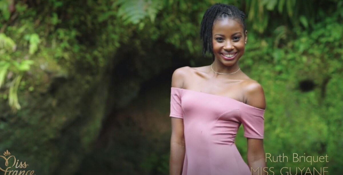 Photo : Miss Guyane : Ruth Briquet - Concours Miss France 2018. Sur TF1 ...