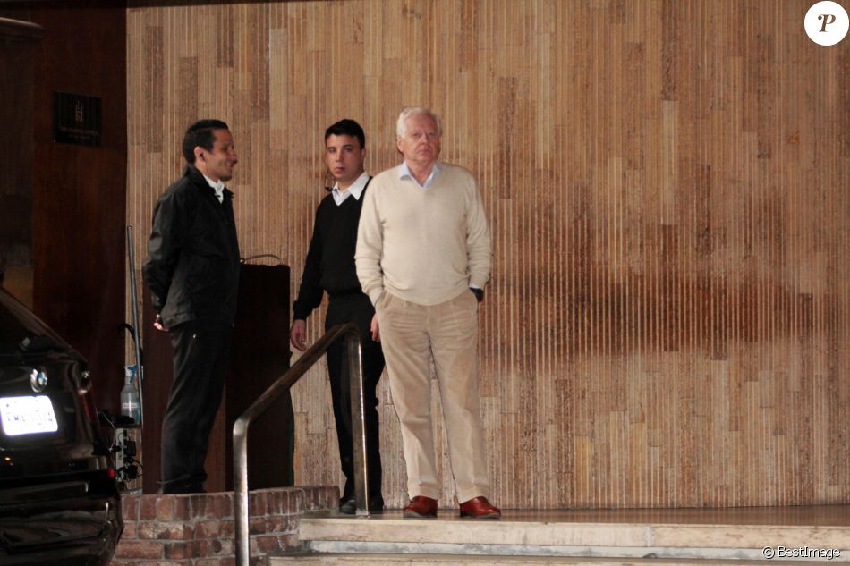 Exclusif - Maurizio Remmert (père de Carla Bruni) et Nicolas Sarkozy à ...