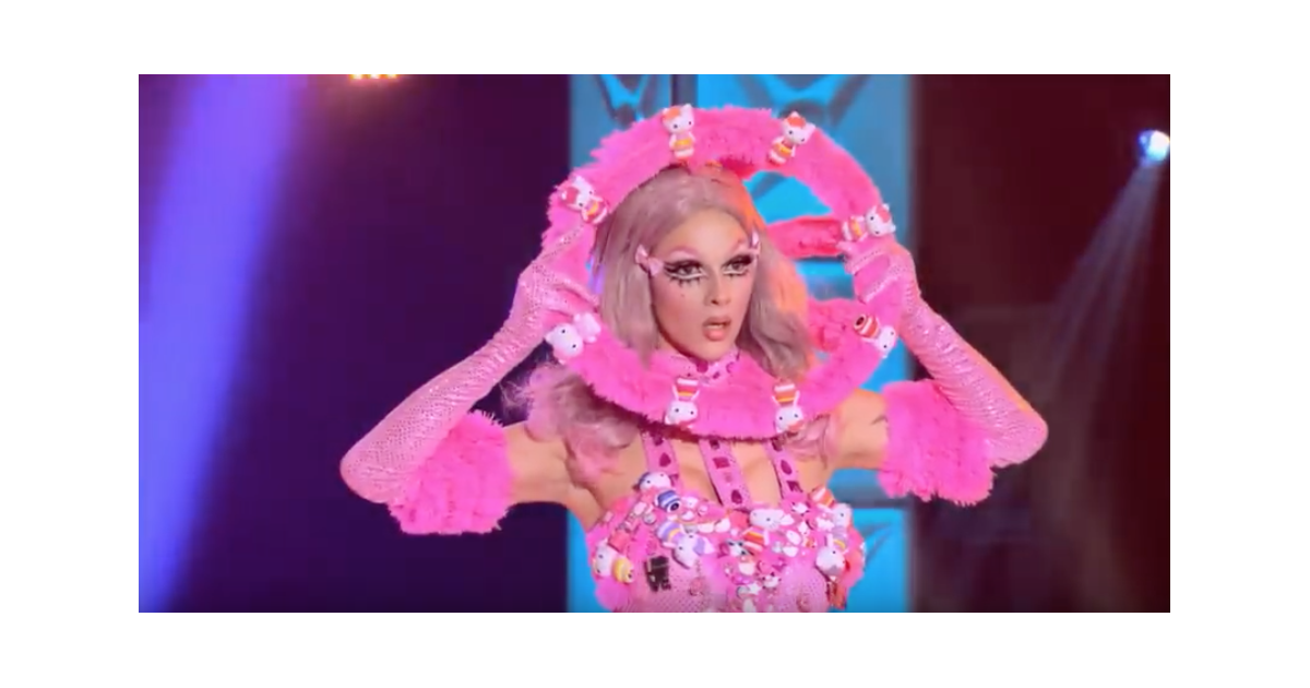 Violet Chachki dans RuPaul's Drag Race saison 8. - Purepeople