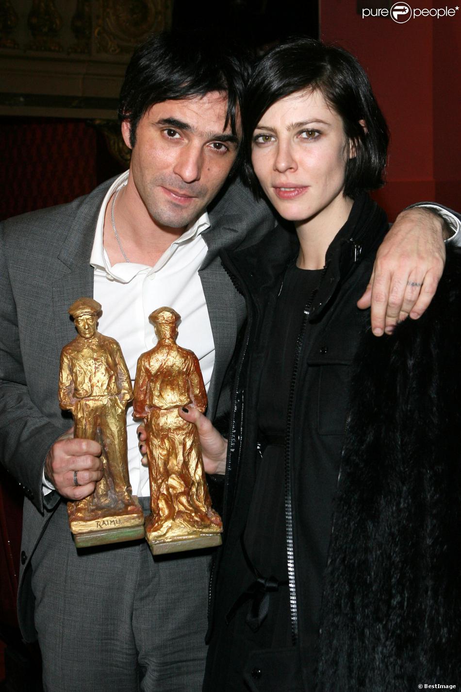 Samuel Benchetrit et Anna Mouglalis en 2008 à Paris - Purepeople