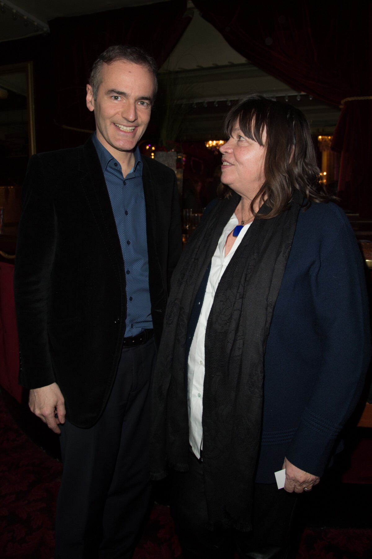 Photo : Exclusif - Franck Ferrand et Myriam Boyer lors de la ...