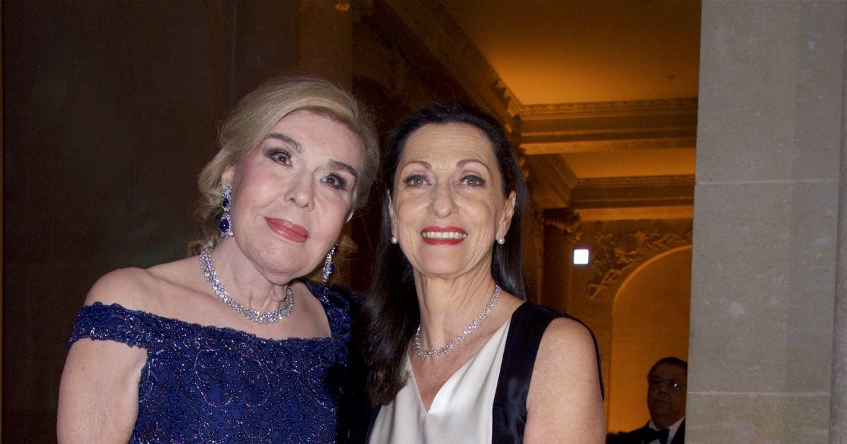 Madame Marianna V. Vardinoyannis et Jocelyne Khayat - Dîner de gala de ...