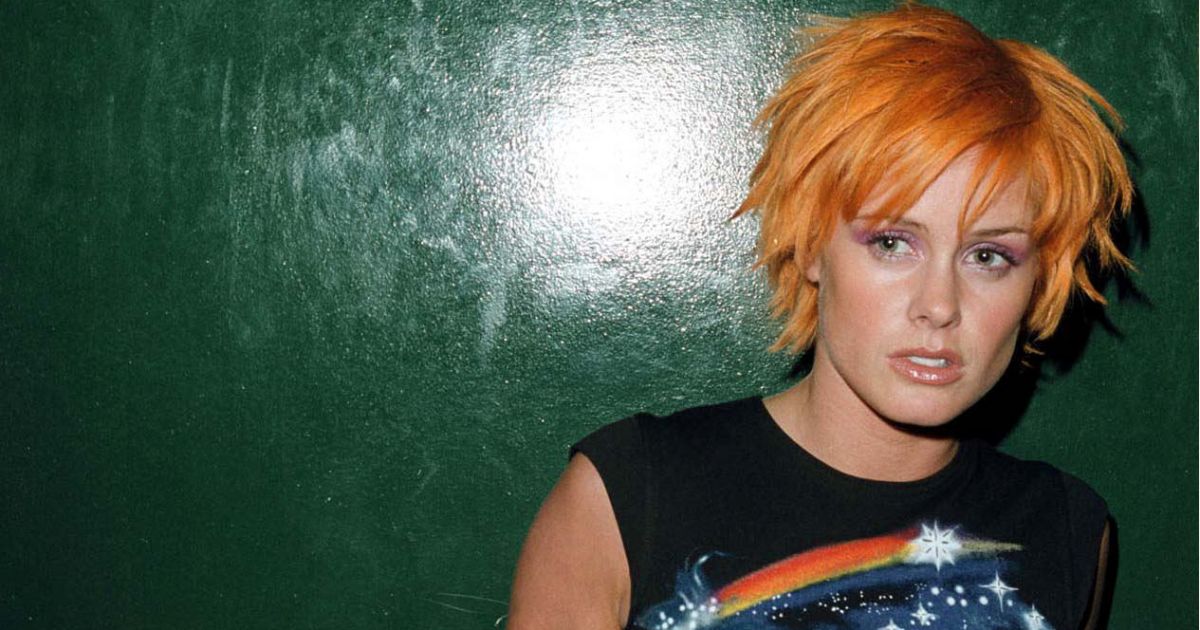 Lene Nystrøm, chanteuse du groupe Aqua, à Paris en 2000. - Purepeople